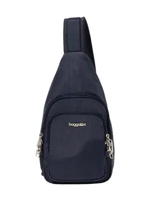 BAGGALLINI Securtex Anti-theft Daytripper Sling Bag - French Navy