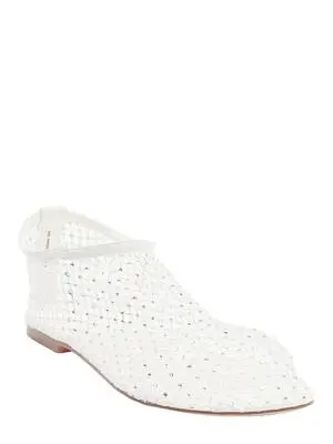 Steve Madden Mino Flat - White