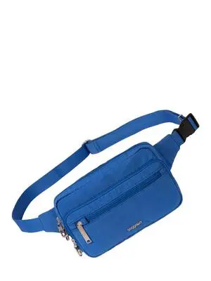 BAGGALLINI Securtex Classic Anti-Theft Belt Bag Sling Lapis