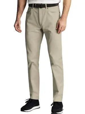 CHARLES TYRWHITT Five-pocket Straight Leg Jeans - Limestone