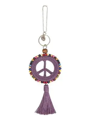 THE SAK The Sak Yarn Charmz Crochet Peace Dangle Heather