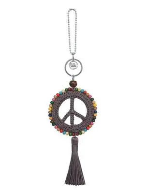 THE SAK The Sak Yarn Charmz Crochet Peace Dangle Mushroom