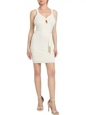 Guess Silvie Sleeveless Minidress Natural