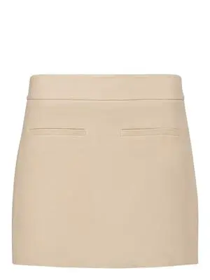 Veronica Beard Alvara Linen-blend Skort - Beige