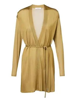 Max Mara Danza Wrap Cardigan - Gold