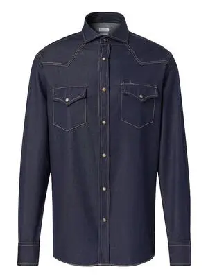BRUNELLO CUCINELLI Brunello Cucinelli Denim Shirt