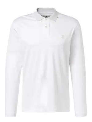Brunello Cucinelli Cotton Polo Shirt - White