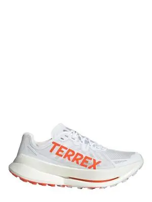 Adidas Terrex Agravic Speed Ultra Trail Sneakers - Cloud White/impact Orange/dash Grey