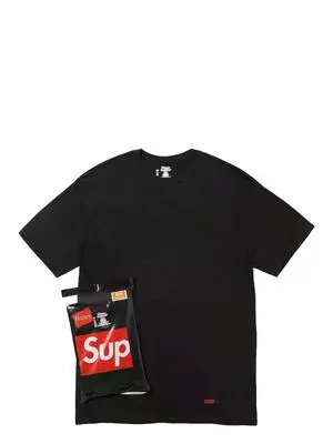 Supreme X Hanes Tagless T-shirt - Black