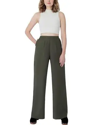 AAM THE LABEL Tall Wide Leg Pant For Full Hips