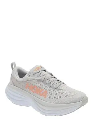 HOKA Bondi 8 Running Shoe Harbor Mist/lunar Rock