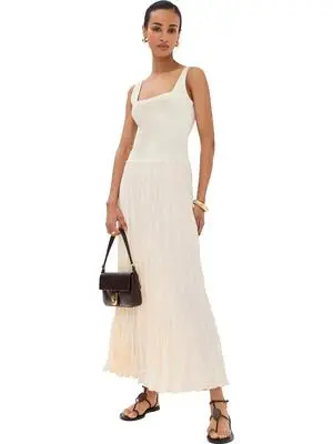 Johanna Ortiz Mariner Maxi Dress - Ecru