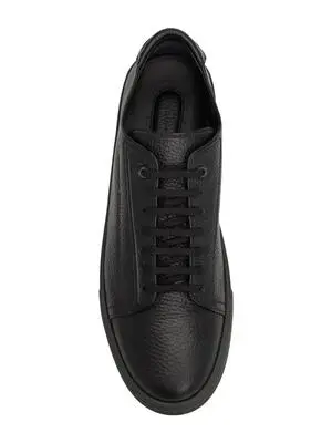 Stefano Ricci Calfskin Leather Sneakers - Black