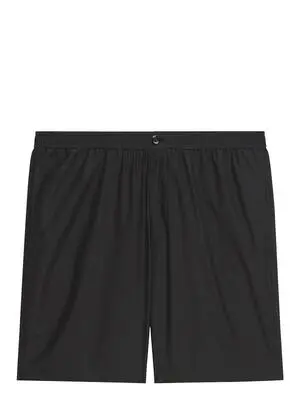 Theory Flat-front Shorts - Blk