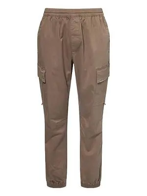 REPRESENT Cargo Stretch-Cotton Trousers With Elasticated Cuffs