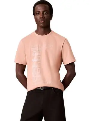 Calvin Klein Apartment Logo Graphic Classic T-shirt - Cork