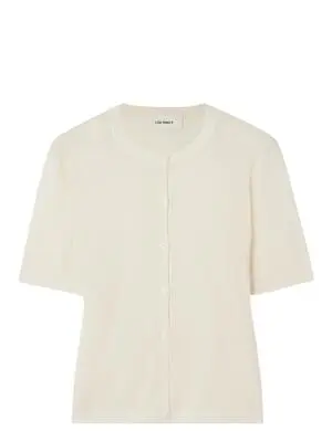 LISA YANG Cashmere T-shirt - Neutrals