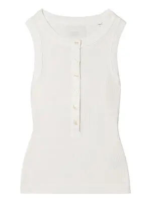 Citizens Of Humanity Caralyn Ribbed Jersey Tank - Neutrals