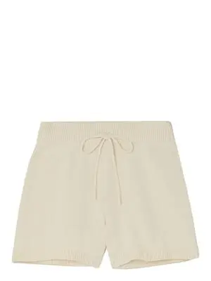 REFORMATION Pepe Organic Cotton Shorts - Neutrals