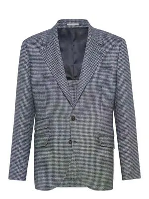 BRUNELLO CUCINELLI Dogtooth Blazer
