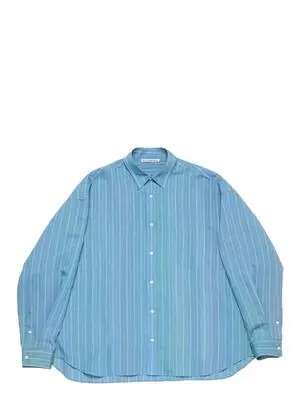 Acne Studios Striped Button-up Shirt - Blue