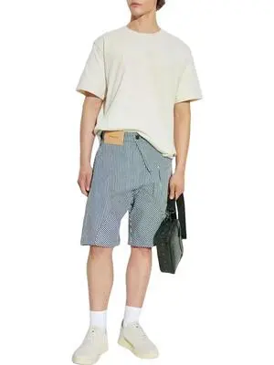 JW Anderson Striped Shorts - Blue