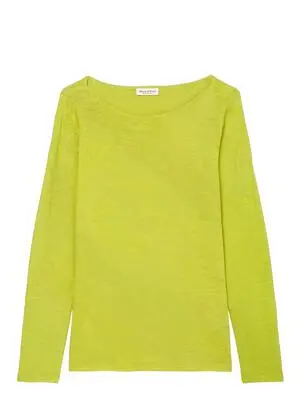 Marc O'polo Long-sleeve Boat Neck T-shirt - Green