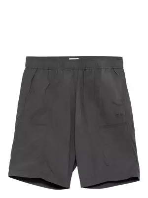 Izzue Logo-patch Shorts - Grey