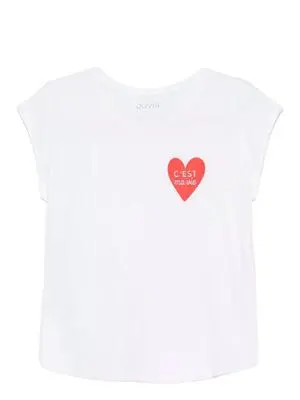 JUVIA Cotton T-shirt - White