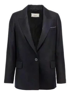 Peserico Tailored Blazer - Blue