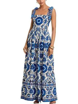 Cara Cara Tula Maxi Dress - Mystic Blue