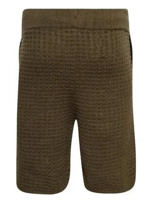 THE ELDER STATESMAN Nora Lite Check Ball Short - Green