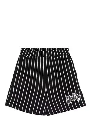 INBETWEENERS Striped Track Shorts - Black