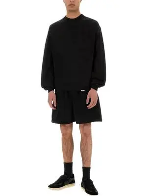 REPRESENT Cotton Sweatshirt - Black