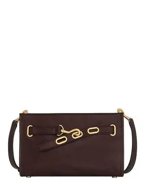 Rebecca Minkoff Leather Crosby Crossbody Bag Sable