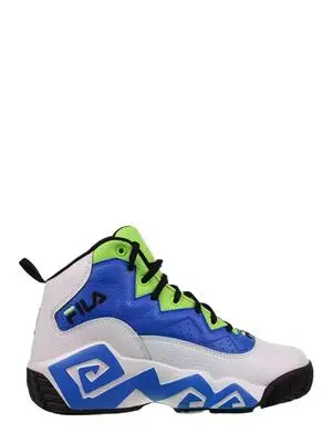 FILA Mb Electric Blue/green Gecko Sneakers - White