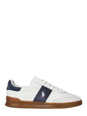 Polo Ralph Lauren Heritage Leather Sneakers - White