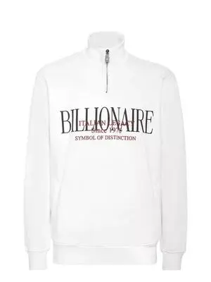 BILLIONAIRE Logo-print Sweatshirt - White