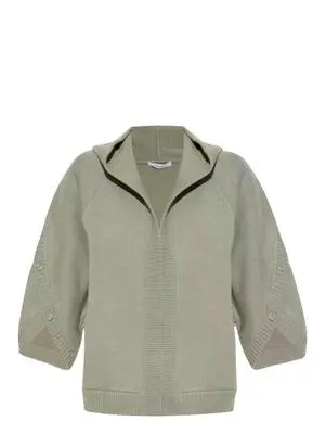 Max Mara Hooded Cardigan - Green