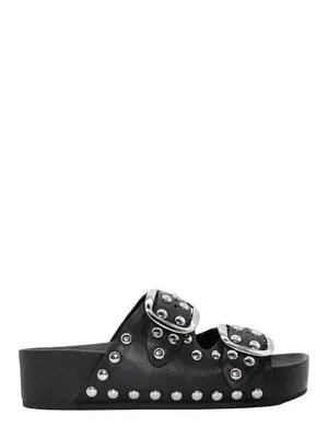 LOEFFLER RANDALL Jack Studded Sandals - Black