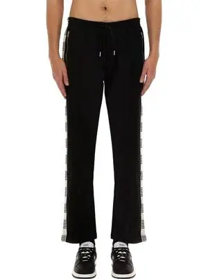 Hugo Tape-detail Track Pants - Black