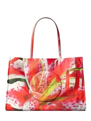 Tory Burch Ella Floral-print Tote Bag - Pink
