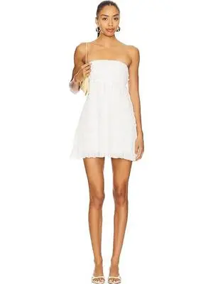 MORE TO COME Jess Mini Dress - White