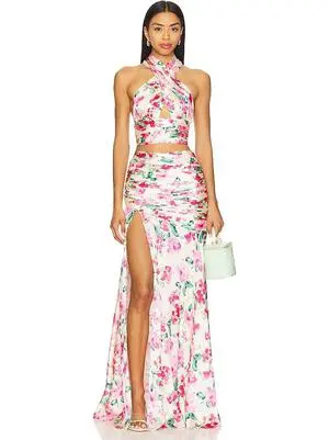 BRONX AND BRONCO Cleopatra Floral Set - Pink Multi