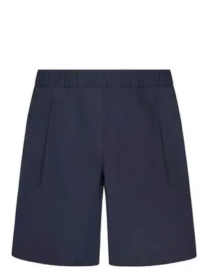 Herno Elasticated-waist Shorts - Blue