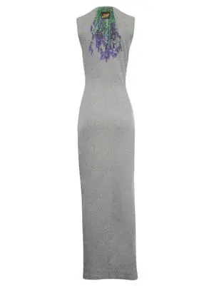 Loewe Paul's Ibiza Floral Maxi Dress - Grey