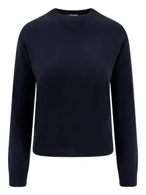 Max Mara Eco Wool Sweater Blue