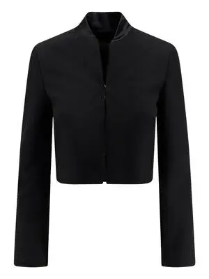 Max Mara Tesoro Cropped Blazer - Black