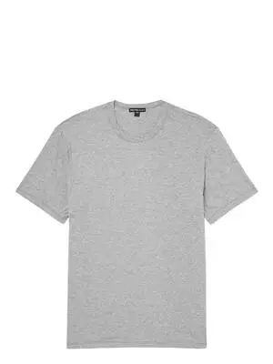 JAMES PERSE Lotus Slim-fit Cotton-jersey T-shirt - Gray