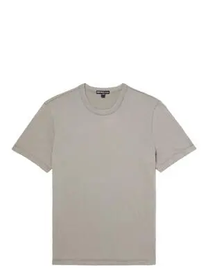JAMES PERSE Lotus Cotton-jersey T-shirt - Gray